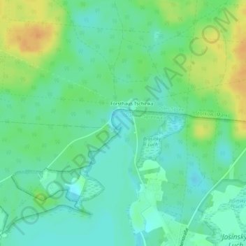 Kessel topographic map, elevation, terrain