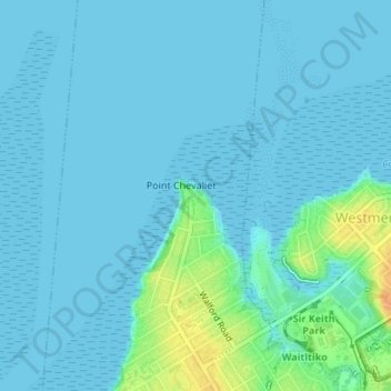 Coyle Park topographic map, elevation, terrain